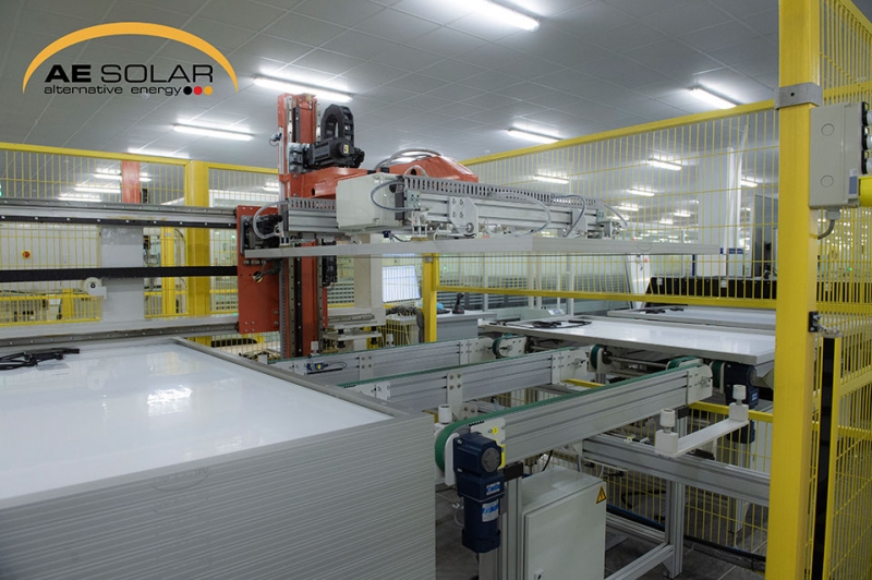 Largest factory in Europe manufacturing solar panels in Kutaisi