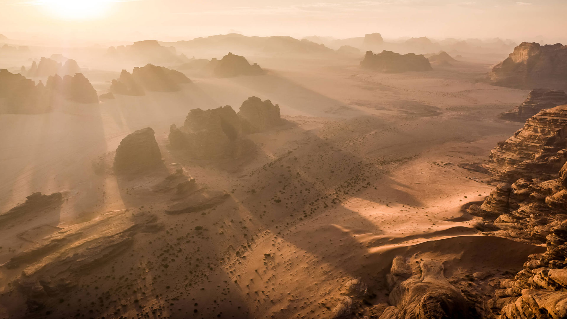 საუდის არაბეთში მომავლის ქალაქის მშენებლობა დაიწყო - იქ გზები და ...