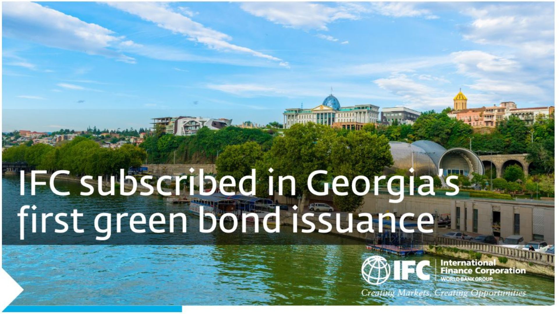 IFC სტრატეგიულ ინვესტიციას ახორციელებს საქართველოს პირველ „მწვანე ...