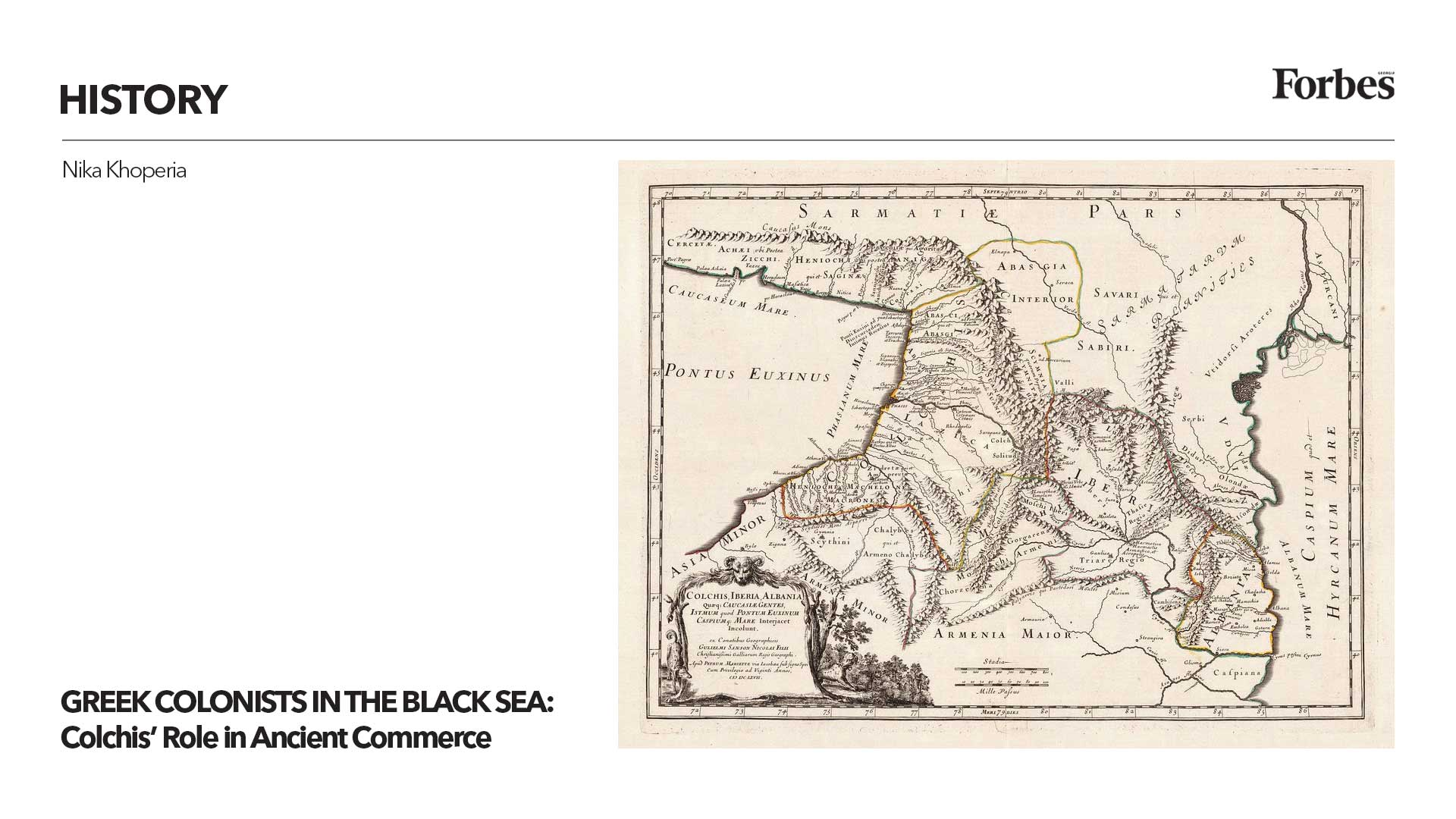 Greek Colonists in the Black Sea: Colchis’ Role in Ancient Commerce ...
