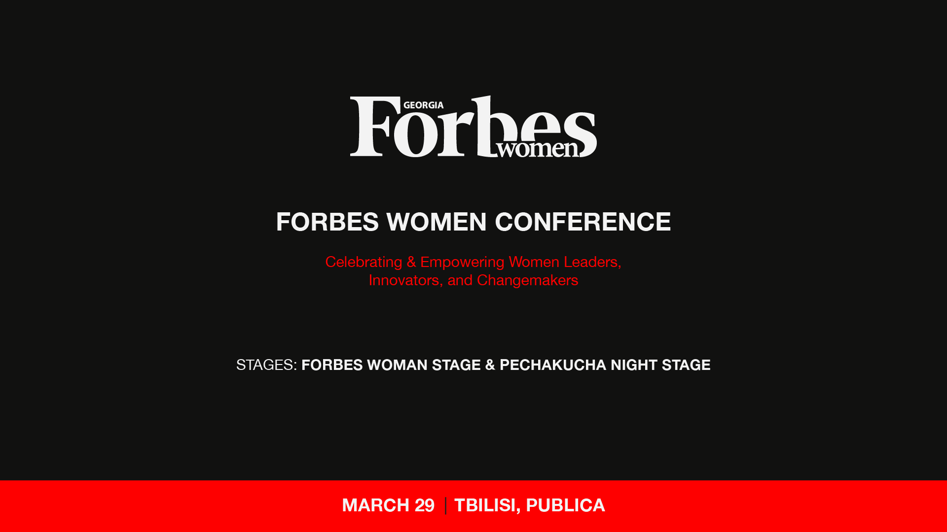 Forbes Georgia Presents the 2025 Women’s Conference • Forbes Georgia